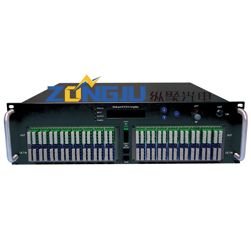 128 Outputs 1550nm High Output Power Optical Amplifier Build-in CWDM